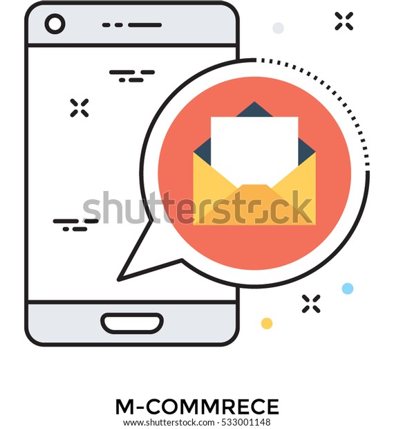 M Commerce Vector Icon Stock Vector (Royalty Free) 533001148 | Shutterstock
