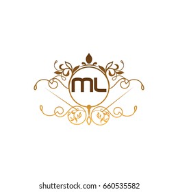 M L Logo Stock Vector (Royalty Free) 660535582 | Shutterstock