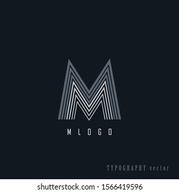 Letter M Trade Investment Marketing Logo Stock Vector (Royalty Free ...