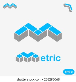 679 Letter m isometric Images, Stock Photos & Vectors | Shutterstock
