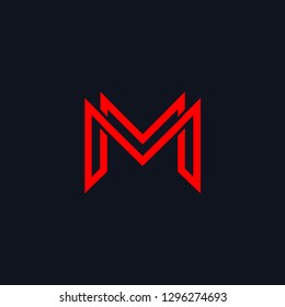 M Gamer Logo Suitable Company Logos Stock Vector (Royalty Free) 1556918687