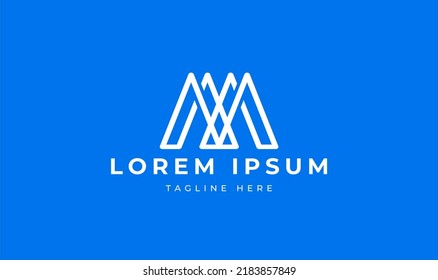 M Letters Vector Logo Design Creative Stock Vector (Royalty Free ...