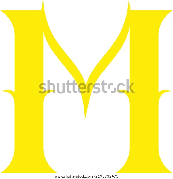M Logo Icon Symbol Eps Vector Stock Vector (Royalty Free) 2195732473 ...