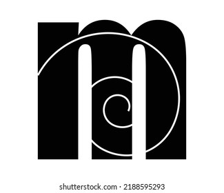 M Logo Sign Vector Illustration Symbol Stock Vector (Royalty Free ...