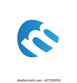 M Logo Vector Graphic Business Branding Stock Vector (Royalty Free ...