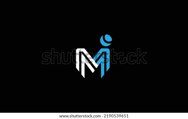 M Mmi Mi Letter Initial Logo Stock Vector (Royalty Free) 2190539651 ...