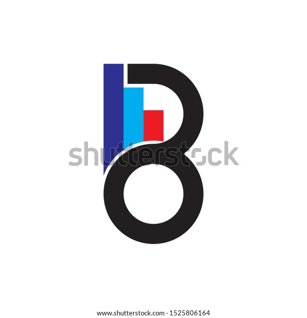 M8 Logo Mb Letter Logo Design Stock Vector (Royalty Free) 1525806164 ...