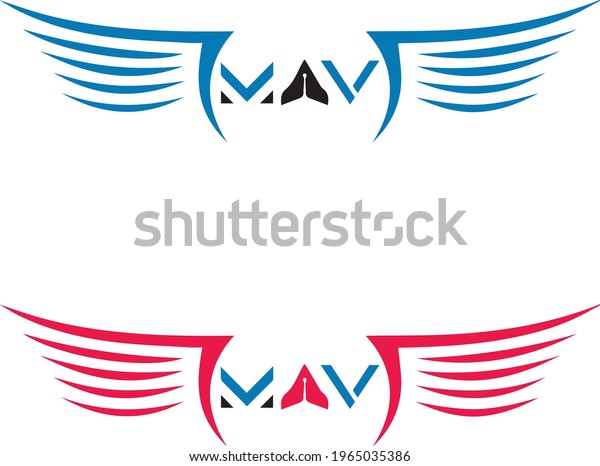 Mab Letter Logo Design Vector Stock Vector (Royalty Free) 1965035386 ...