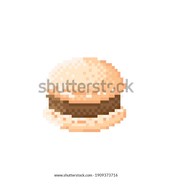 Macaron Pixel Art Macaron Cartoon Vector: เวกเตอร์สต็อก (ปลอดค่า ...