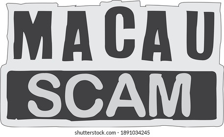 Macau scam Images, Stock Photos & Vectors | Shutterstock