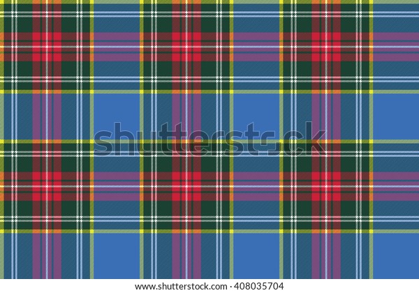 Macbeth Tartan Kilt Fabric Textile Check Stock Vector (Royalty Free ...