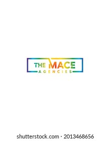Mace Agencies Modern Vector Logo Template Stock Vector (Royalty Free ...