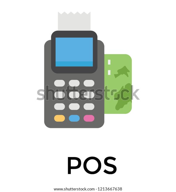 Machine Having Numbers Card Symbol Pos: vector de stock (libre de ...