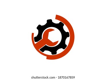 Machine Tool Logo Vector Icon Stock Vector (Royalty Free) 1870167859 ...
