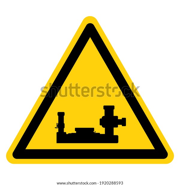 Machinery Area Symbol Sign Vector Illustration Stock Vector (Royalty ...