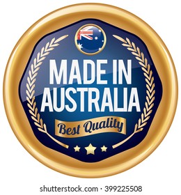 Made Australia Icon Stock Vector (Royalty Free) 399225508 | Shutterstock