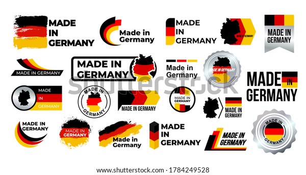 Made in Germany. Große Auswahl an Etiketten, Aufklebern, Zeiger, Badge ...