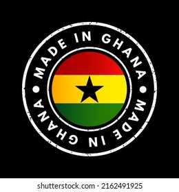 736 Made in ghana Images, Stock Photos & Vectors | Shutterstock