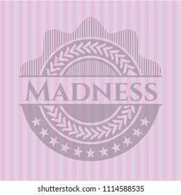Madness Pink Emblem Stock Vector (Royalty Free) 1114588535 | Shutterstock