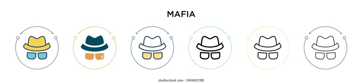1,350 Mafia outline Stock Vectors, Images & Vector Art | Shutterstock