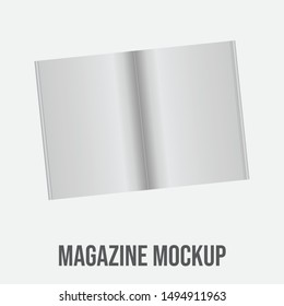 Magazine Mockup Vector Illustration Isolated Stock Vector (Royalty Free ...