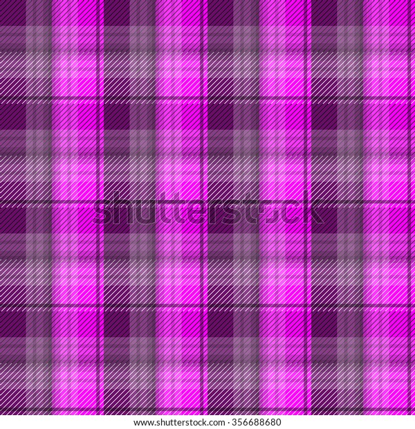 Magenta Tartan Plaid Background Vector Seamless Stock Vector (Royalty ...