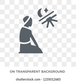 Maghrib Prayer Icon Trendy Flat Vector Stock Vector (Royalty Free ...