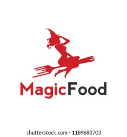 Magic Food Logo Template Design Vector Stock Vector (Royalty Free ...