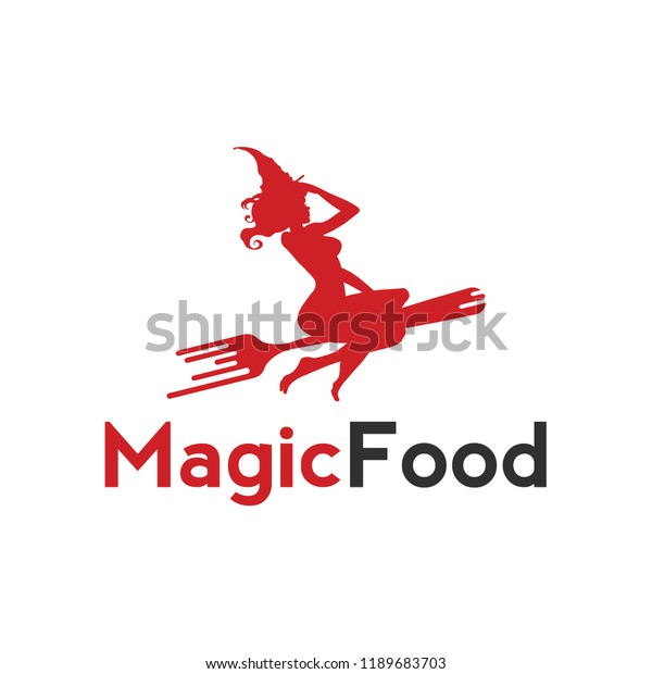 Magic Food Logo Template Design Vector Stock Vector (Royalty Free ...