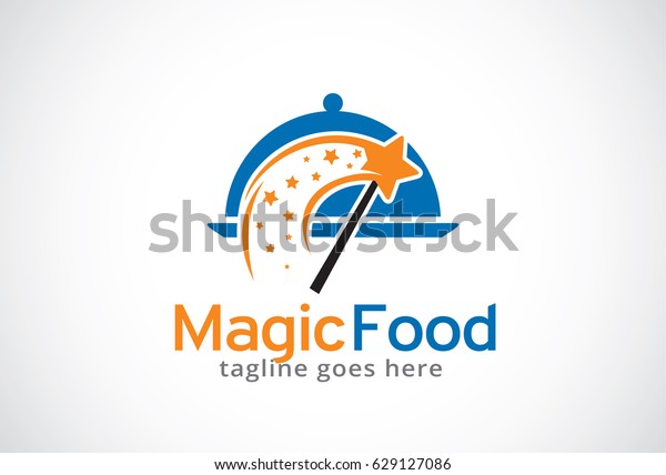 Magic Food Logo Template Design Vector Stock Vector (Royalty Free ...