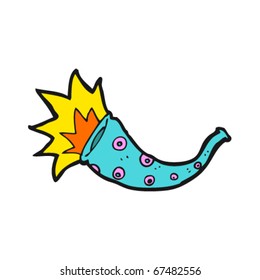 Magic Horn Cartoon Stock Vector (Royalty Free) 67482556 | Shutterstock