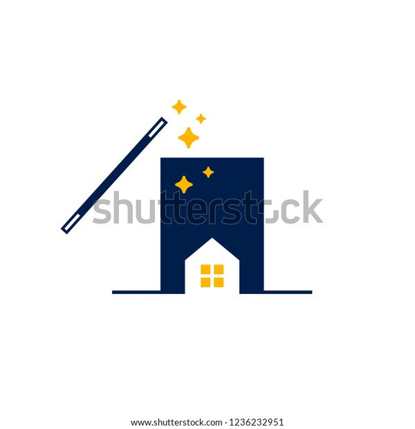 Magic House Logo Vector Icon Illustration Stock Vector (Royalty Free ...
