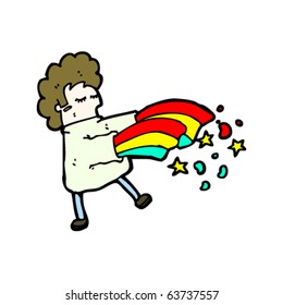 Magic Man Cartoon Stock Vector (Royalty Free) 63737557 | Shutterstock