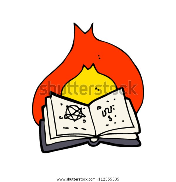 Magic Spell Book Cartoon Stock Vector (Royalty Free) 112555535 ...