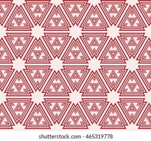 Magic Triangle Series Mirror Transformation Triangular Stock Vector ...