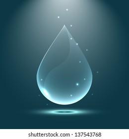 Magic Water Drope Abstract Background Stock Vector (Royalty Free ...