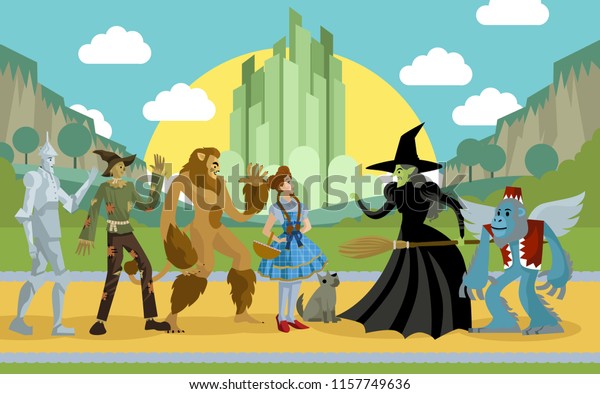 Magical Fantasy Team Stock Vector (Royalty Free) 1157749636