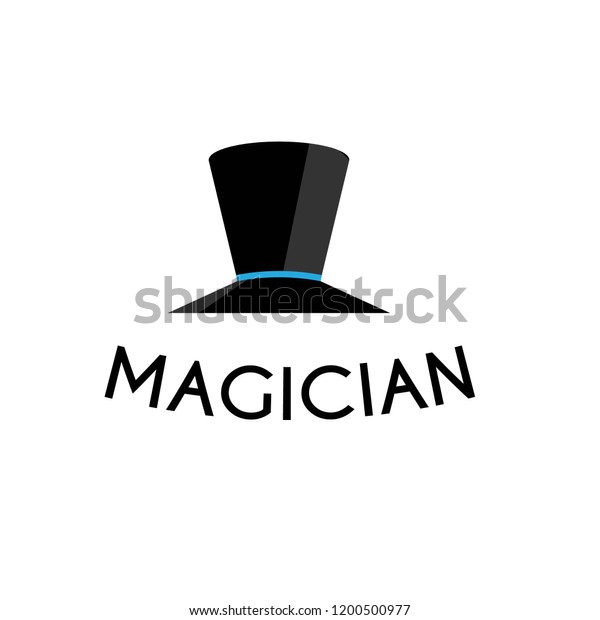 Magician Logo Design Vector Stock Vector (Royalty Free) 1200500977 ...