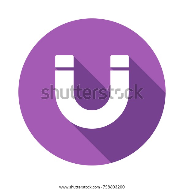 Magnet Circle Flat Stock Vector (Royalty Free) 758603200 | Shutterstock