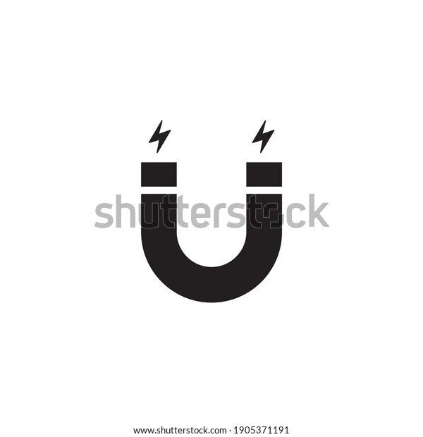 Magnet Icon Symbol Sign Vector Stock Vector (Royalty Free) 1905371191 ...