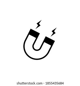 Magnet Icon Symbol Vector On White Stock Vector (Royalty Free ...