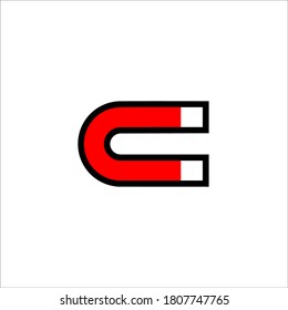 Magnet Logo Design Vector Sign Stock Vector (Royalty Free) 1807747765 ...