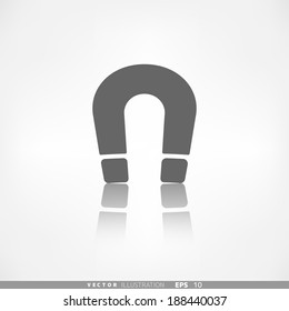 Magnet Symbol Electromagnetism Symbol Stock Vector (Royalty Free ...