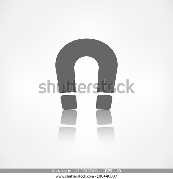 Magnet Symbol Electromagnetism Symbol Stock Vector (Royalty Free ...