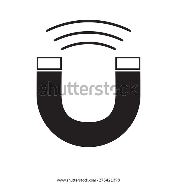 Magnet Symbol Icon Stock Vector (Royalty Free) 275421398