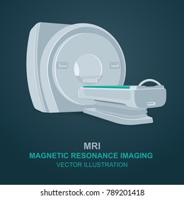 Magnetic Resonance Imaging Device Isolated Mri Stock Vector (Royalty ...