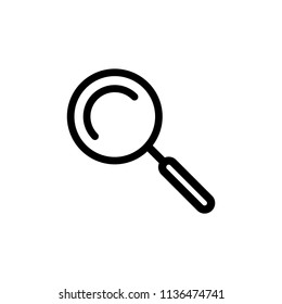 Magnifier Icon Vector Illustration Stock Vector (Royalty Free ...