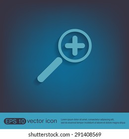 Magnifier Increase Stock Vector (Royalty Free) 291408569 | Shutterstock