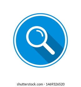 Magnifier Vector Icon Magnification Symbol Design Stock Vector (Royalty ...