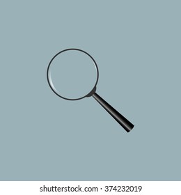 Magnify Icon Lupe Lens Icon Vector Stock Vector (Royalty Free ...